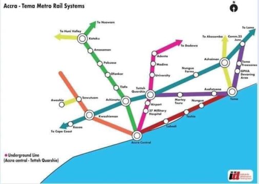 Details: The Proposed Accra-Tema Suburban (Metro) Railway System ...