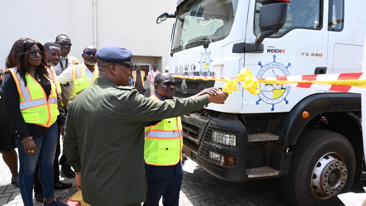 GPHA Commissions 15 brand new trucks to enhance operations in Tema Port ...